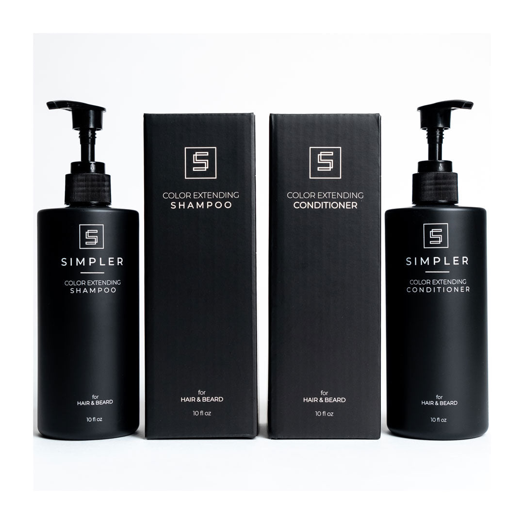 Shampoo & Conditioner Bundle – SIMPLER HAIR COLOR